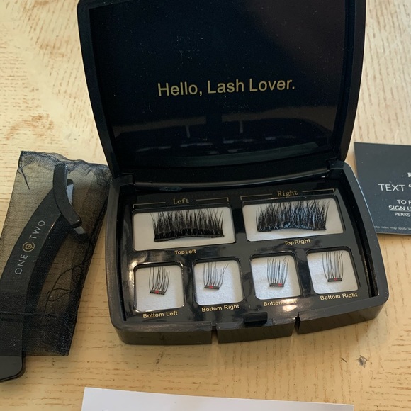 one two lashes | Makeup | One Two Cosmetics Magnetic Lashes Set | Poshmark